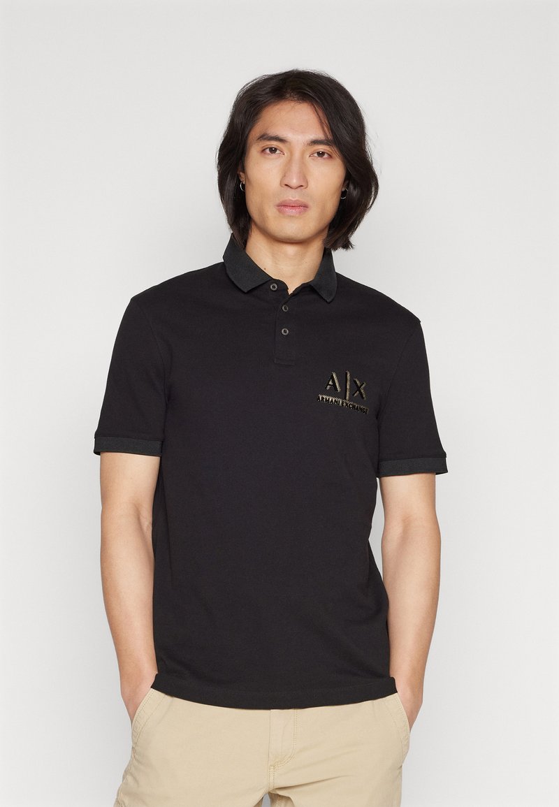 Armani Exchange Polo shirt - black - Zalando
