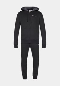 Champion ICONS FULL ZIP SWEATSUIT SET - Survêtement - black/noir - ZALANDO.FR