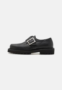 Filippa K BUCKLE DERBY SHOES - Slip-ons - black - Zalando.co.uk