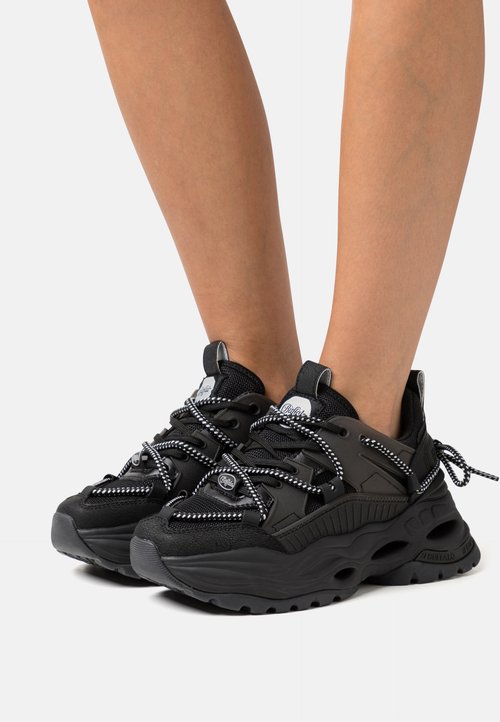 Buffalo TRAIL ONE - Joggesko - black/svart - Zalando.no