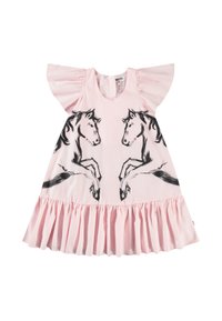 Molo CINDA - Kjole - folklore horses/lyserosa - Zalando.no