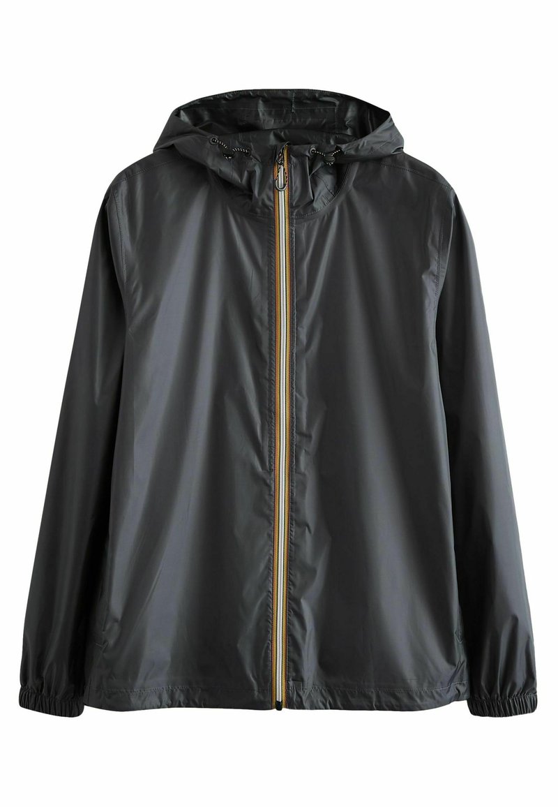 Next WATERPROOF POP ZIP PACKABLE - REGULAR FIT - Regenjas - charcoal ...