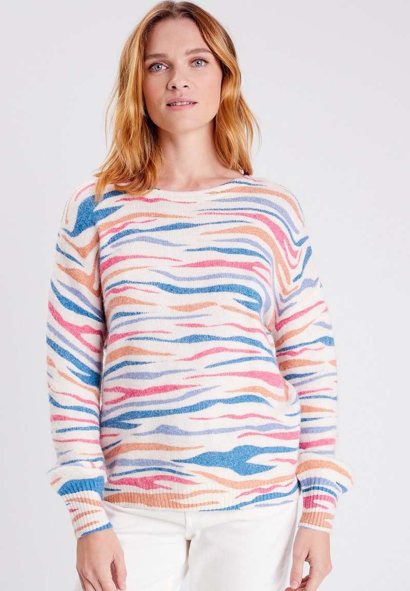 BONOBO Jeans MIT LANGEN ÄRMELN - Pullover - bleu - ZALANDO.FR