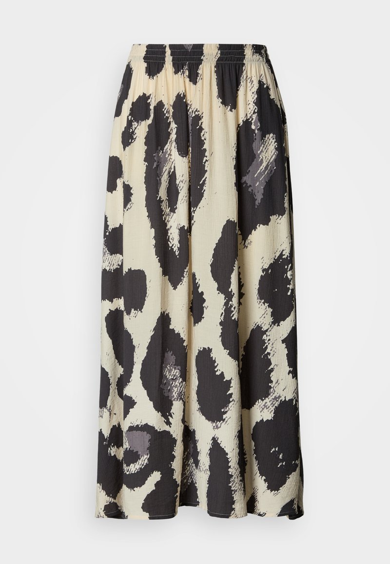 MSCH Copenhagen JUSIA SKIRT - Maxirock - licorice/beige - Zalando