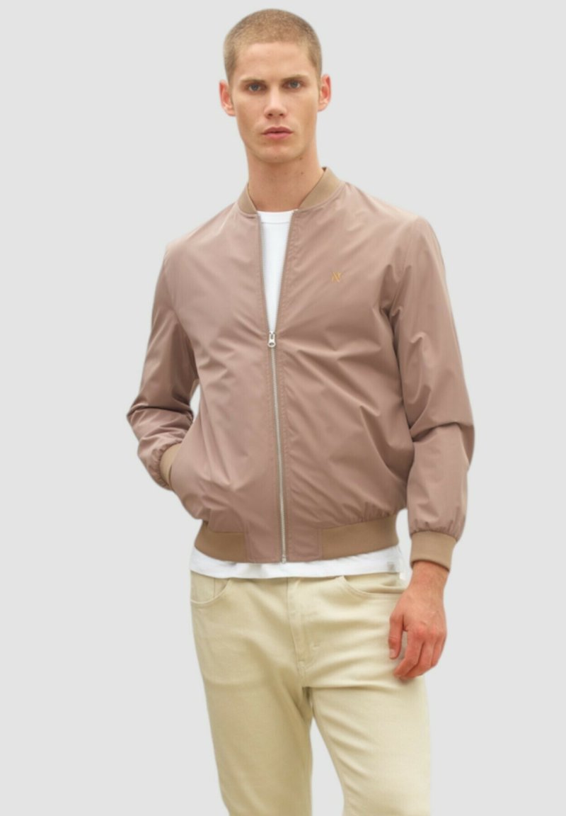 Nowadays Bomber Jacket - rye beige/brown - Zalando.de