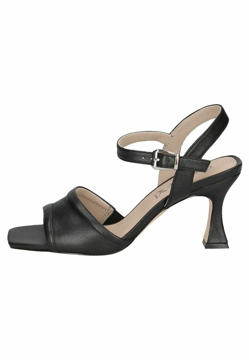 Caprice Sandały/czarny - Zalando.pl