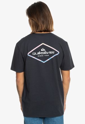 Quiksilver STEP UP - T-Shirt print - black/schwarz - Zalando.at