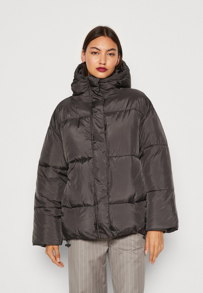 Monki Wintermantel - grey/grau - Zalando.ch