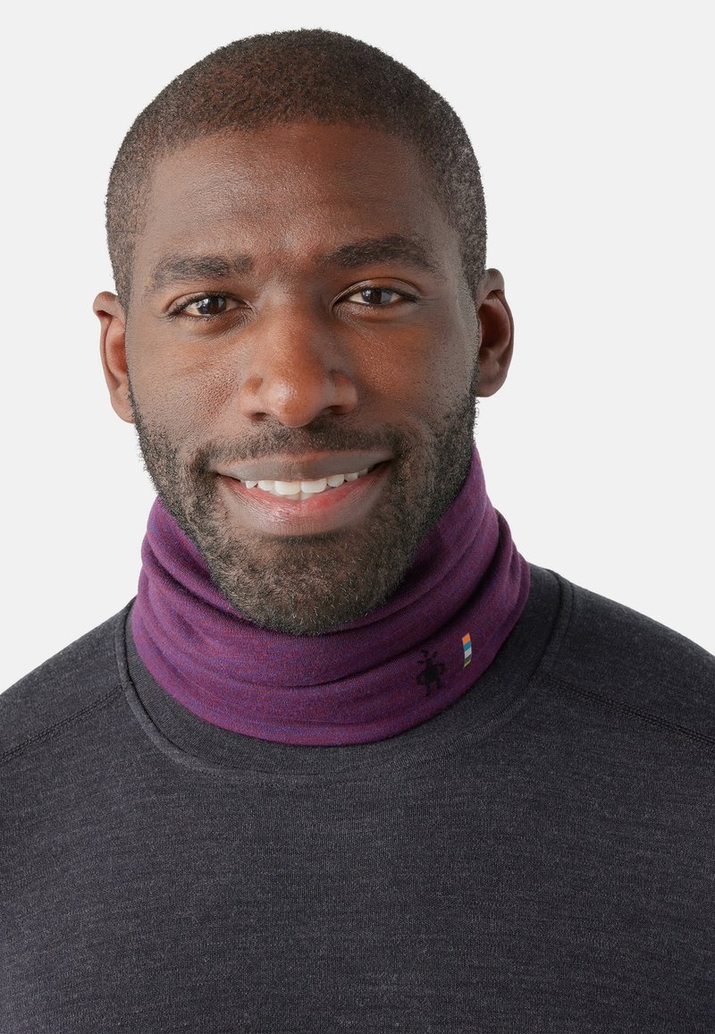 Smartwool THERMAL MERINO REVERSIBLE - Tubehalstørklæder - purple iris h ...