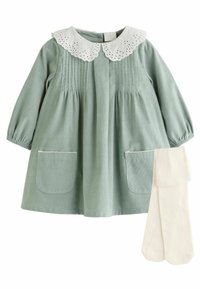 Next COLLARED REGULAR FIT SET - Day dress - sage green/green - Zalando