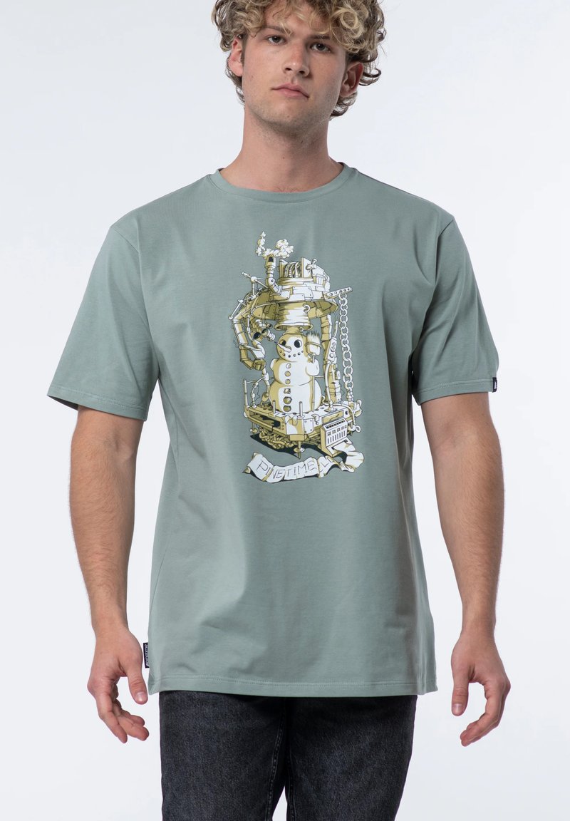 Pinetime Clothing T-Shirt print - dusty mint/mint - Zalando.at