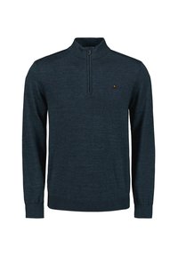 NO EXCESS TIMELESS BASICS HALF-ZIP - Jumper - blue - Zalando