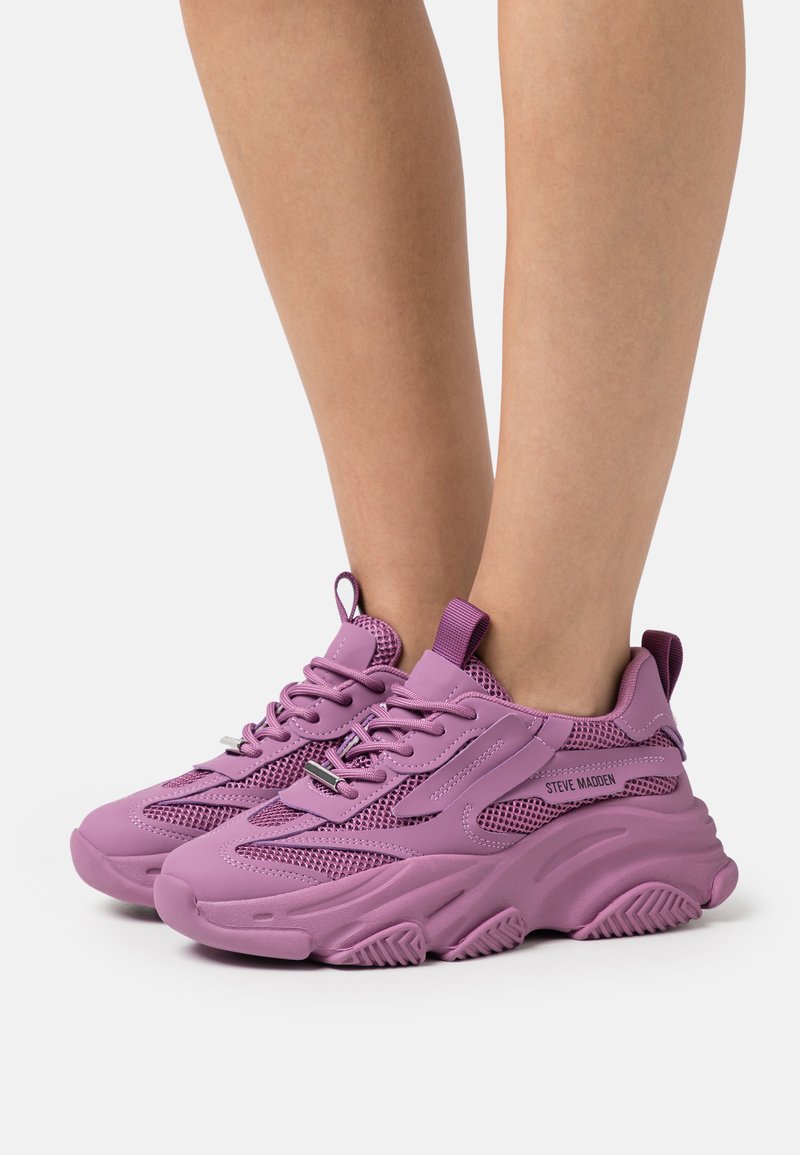 Steve Madden POSSESSION-E - Sportbačiai - dark lavender paris/alyvinė ...