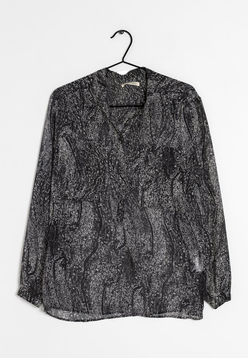 Second Female Bluse - grey black/grau - (Pre-owned) - Zalando.at