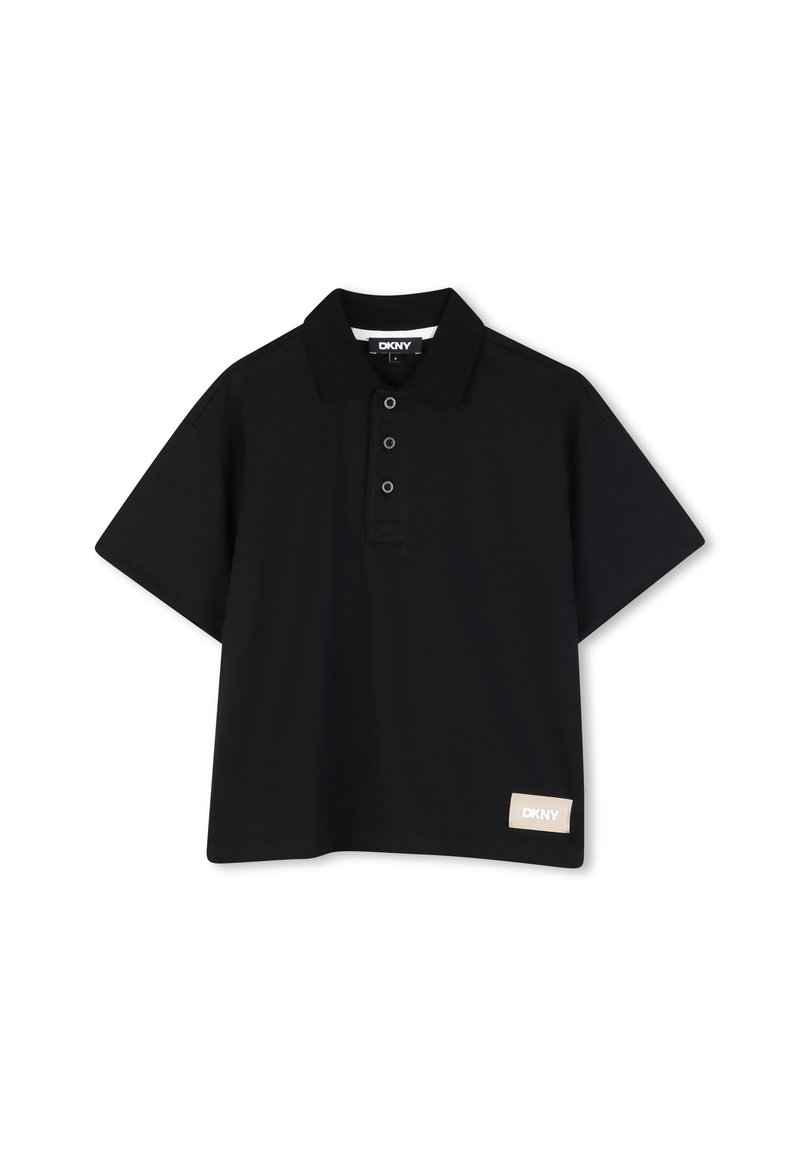 DKNY SHORT-SLEEVED - Polo shirt - black - Zalando