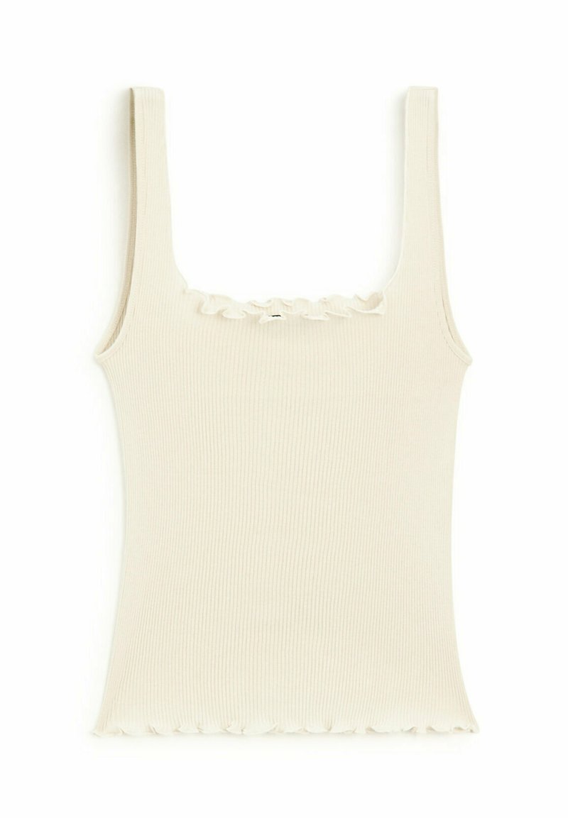 Massimo Dutti - Top/beżowy - Zalando.pl