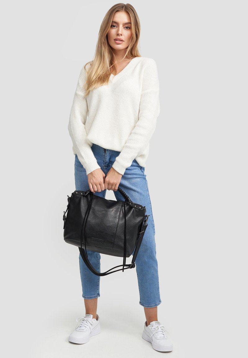 Marc Picard BOWLING - Across body bag - schwarz/black - Zalando.ie