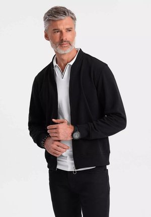 Polo Club TERRY ZIPPER RIGBY GO Z SW B FT - Sweater met rits - black ...