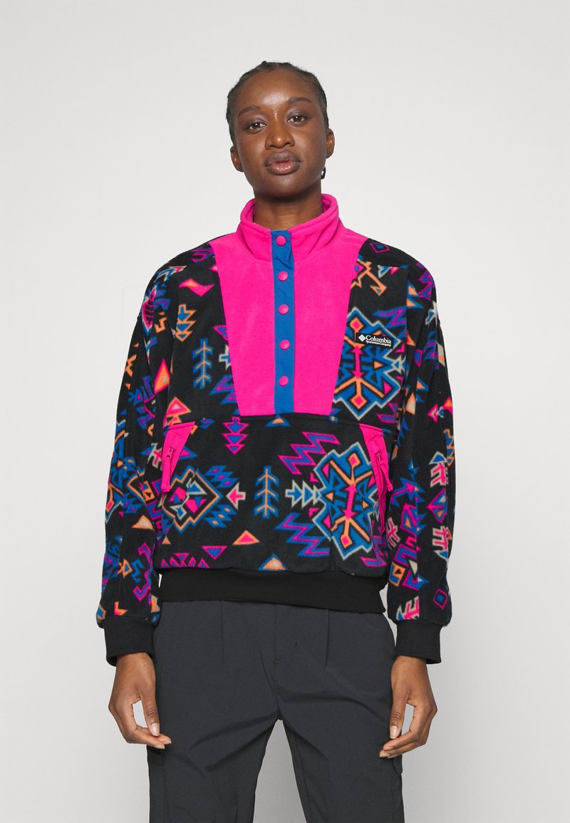 Columbia WINTERTRAINER - Fleece jumper - black woven nat/black - Zalando.ie