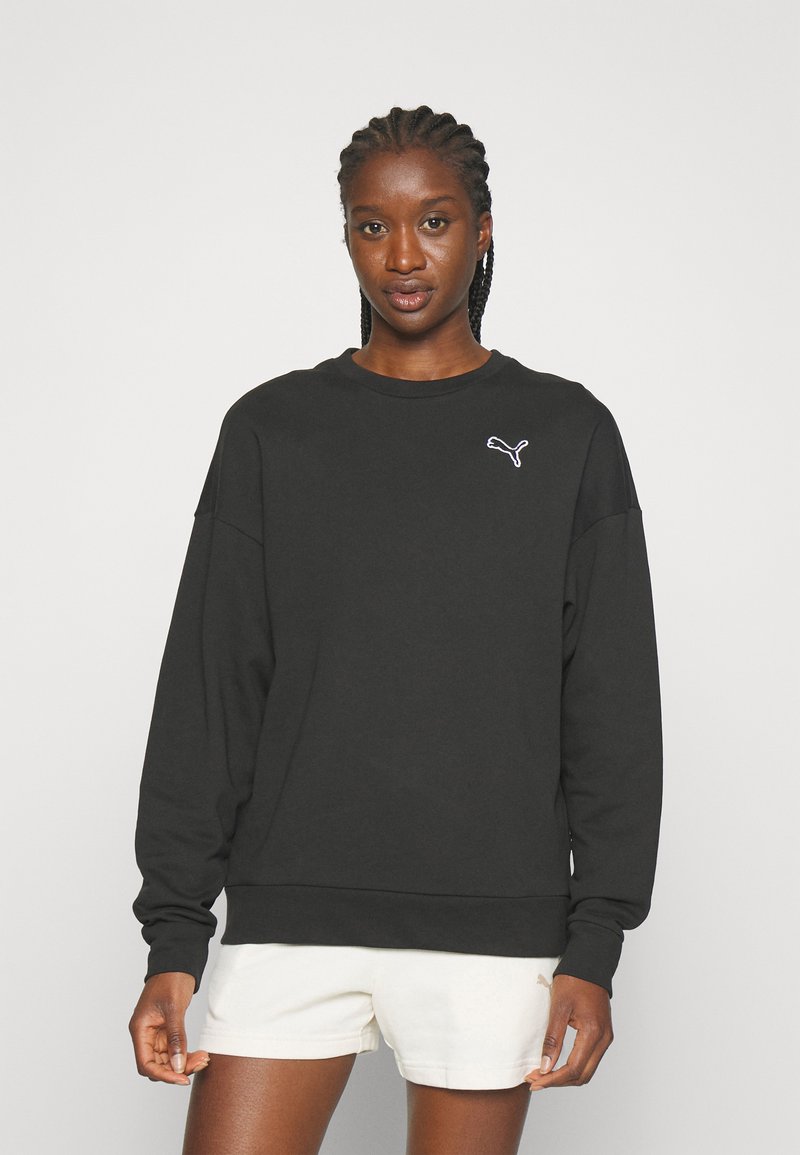 Puma BETTER ESSENTIALS CREW - Pusa - black/must - Zalando.ee