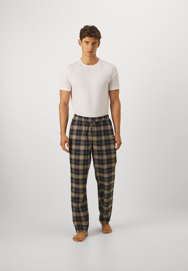 Björn Borg CORE SET - Pyjama set - white/dark blue/white - Zalando.de