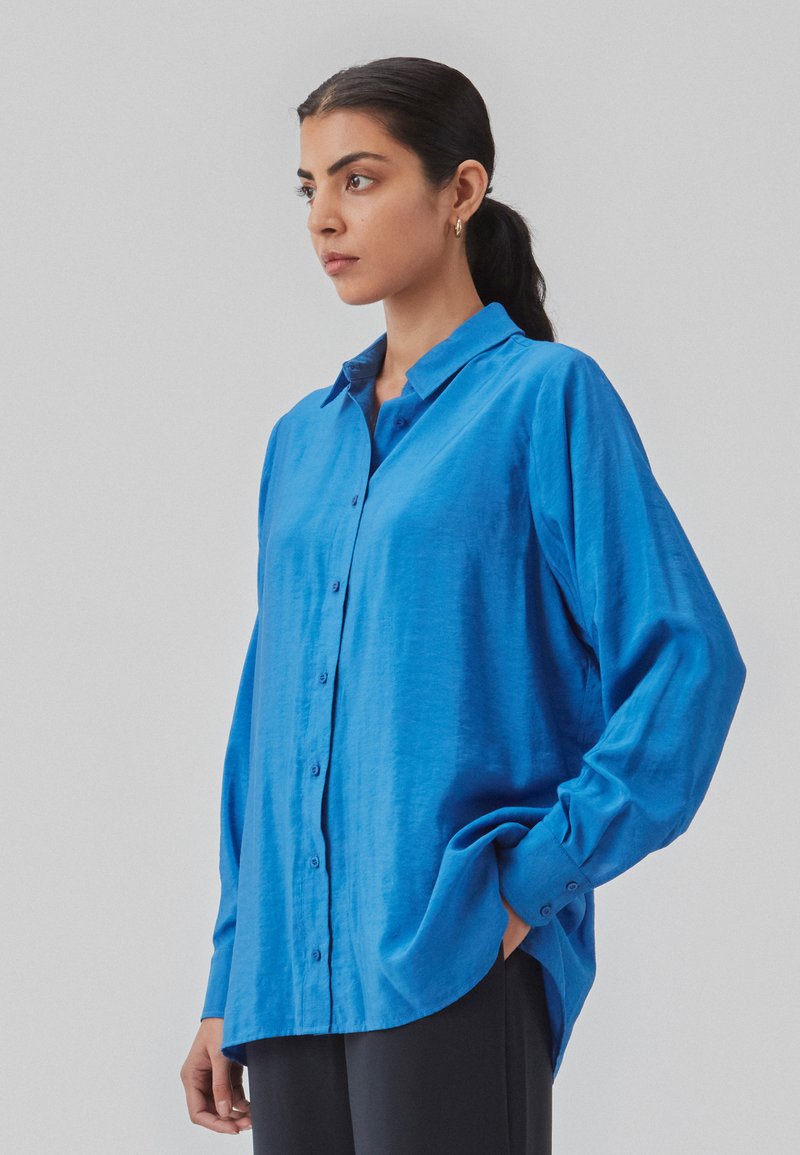 Modström CHRISTOPHER SHIRT - Chemisier - azure blue/bleu - ZALANDO.FR