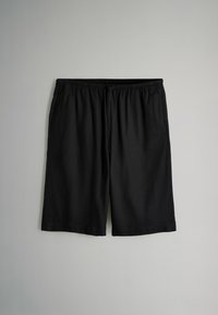 THE SET REGULAR FIT - 2 PACK KNEE LENGTH - Shorts - black neutral/sort ...