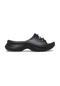 Crocs Muiltjes met hak - black/zwart-metallic - Zalando.be
