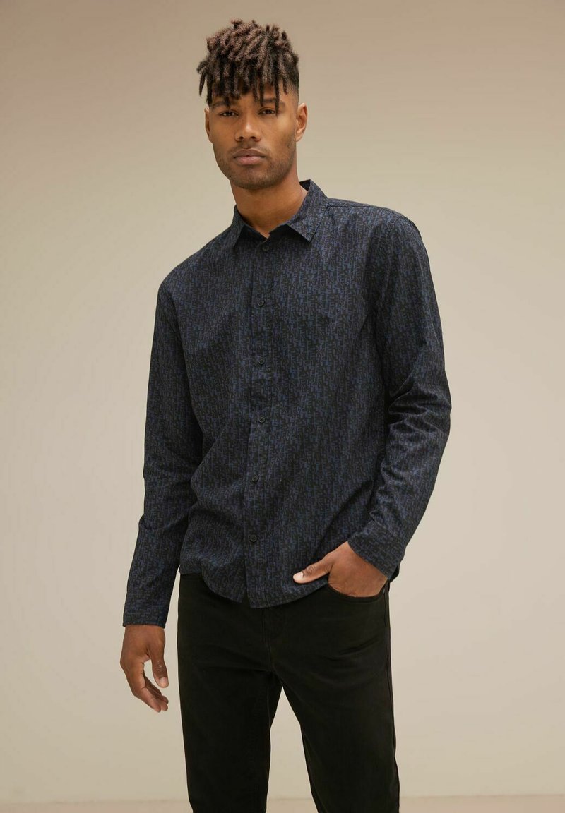 Street One MEN MIT ALLOVER PRINT - Overhemd - blau/blauw - Zalando.nl