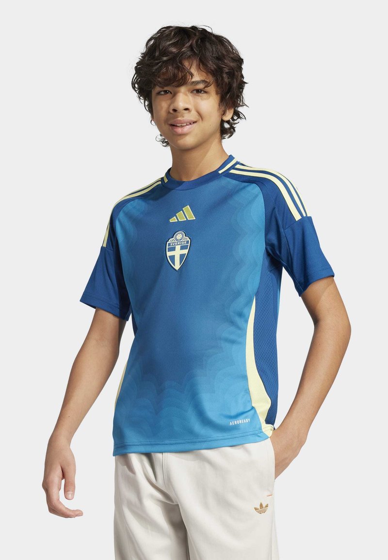 adidas Performance SWEDEN 2025 AWAY JERSEY YOUTH - T-shirt print ...