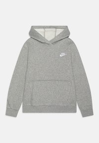 Nike Sportswear CLUB UNISEX - Pusa - dark grey heather/white/hall ...