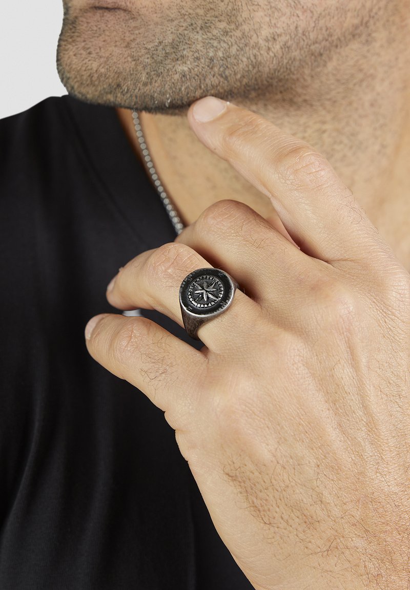 s.Oliver KOMPASS - Ring - gun/grau - Zalando