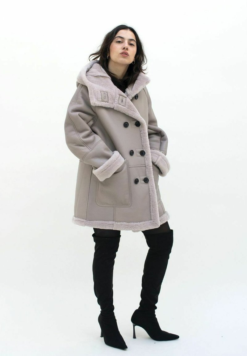 JUST THINGS WE LIKE CHIE - Winter coat - beige - Zalando