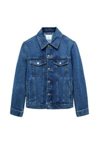 Mango RYAN - Denim jacket - dark blue - Zalando
