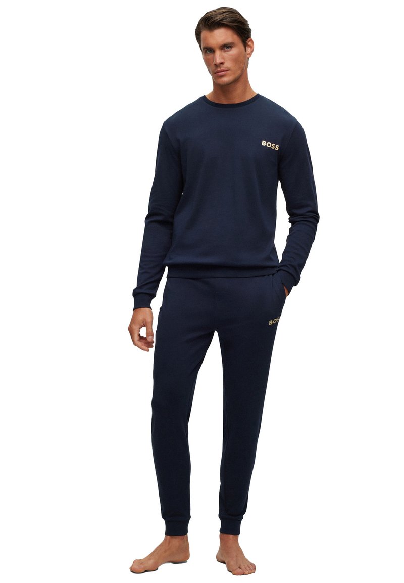 BOSS GIFT LONG SET - Pyjamas - dark blue/mörkblå - Zalando.se