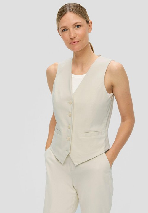 Kaffe BPALYA SHORT WAISTCOAT QUILTED VEST JACKET - Weste - amphora ...
