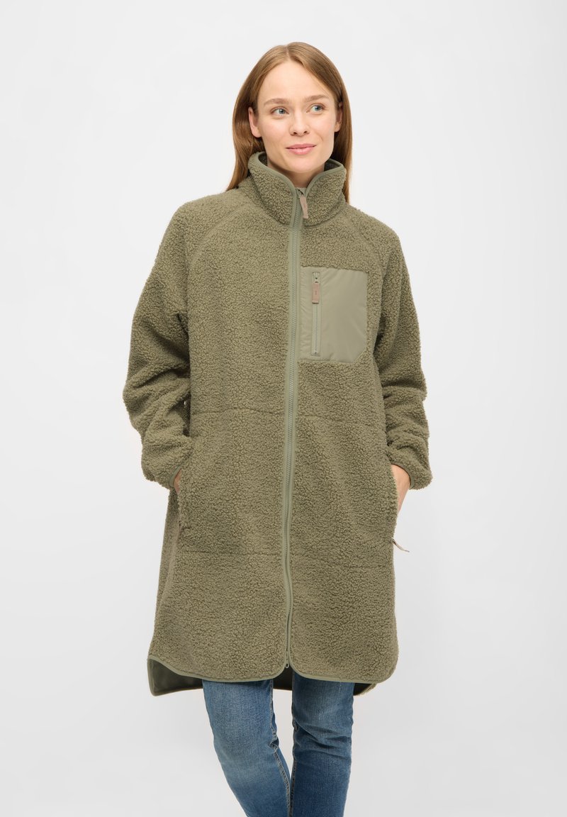 Derbe KUSCHELBY - Winter coat - tea/light green - Zalando