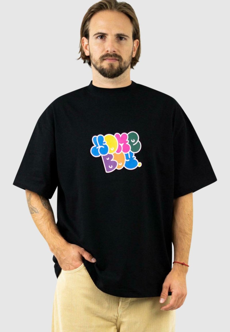 Homeboy BUBBLES - Camiseta estampada - black/negro - Zalando.es