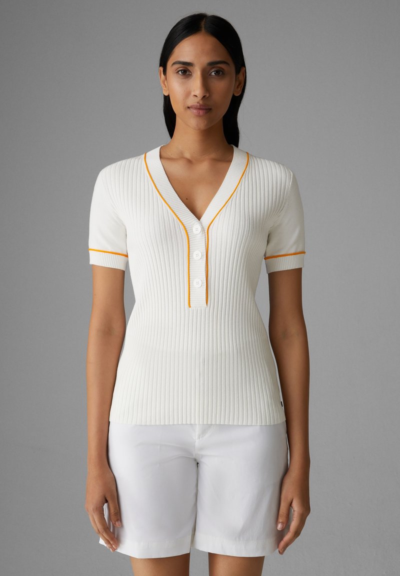 Bogner AMBER - T-shirt imprimé - off white flieder/écru - ZALANDO.FR