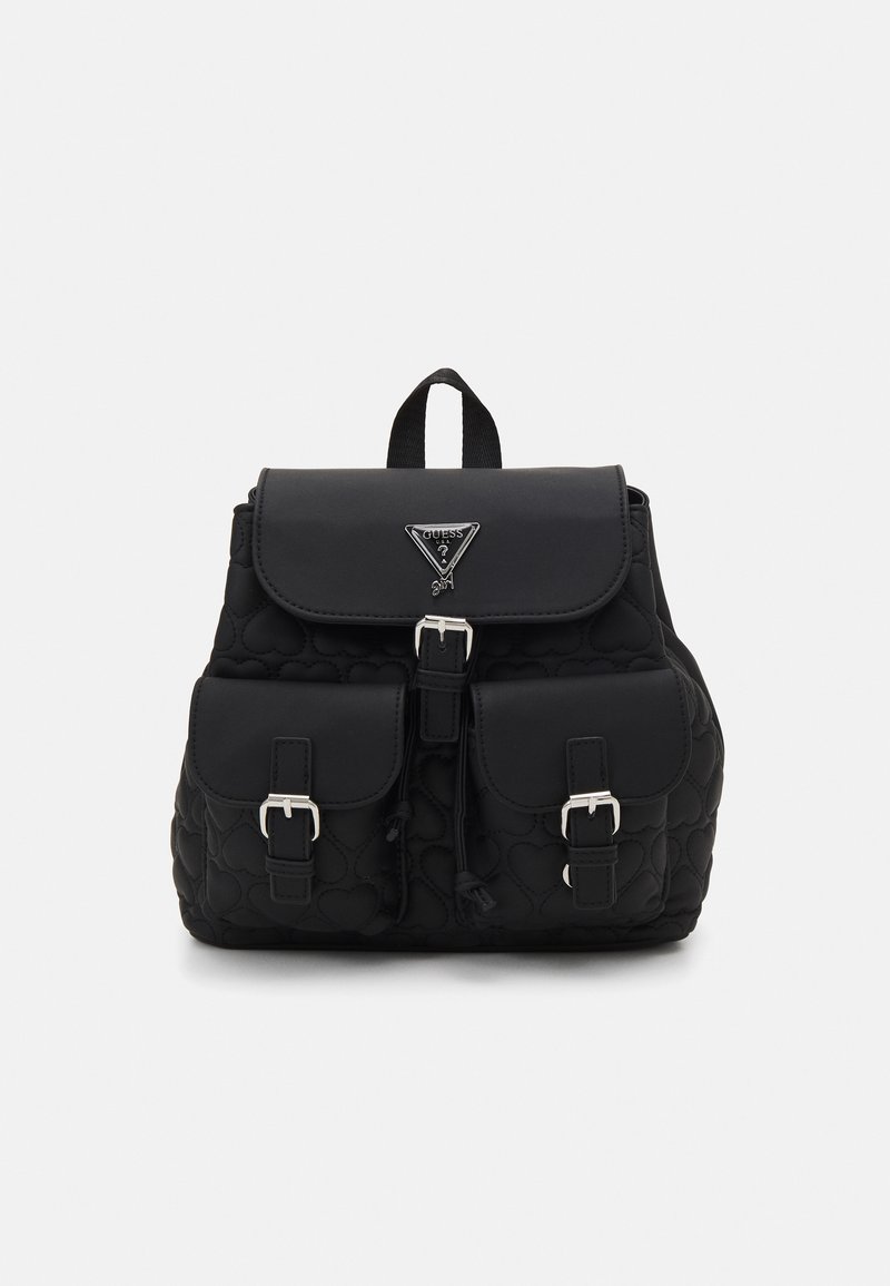 Guess JUNIOR BACKPACK UNISEX - Rucksack - jet black/black - Zalando.co.uk