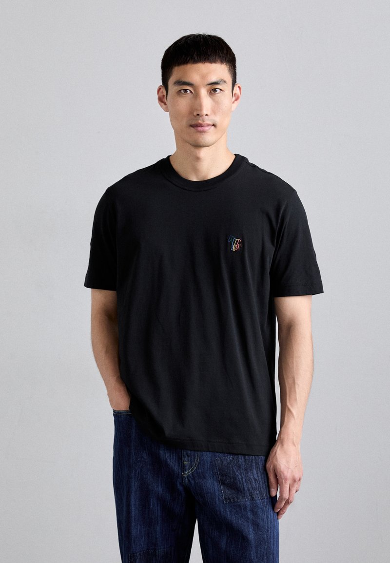 PS Paul Smith MENS LINE ZEBRA - Basic T-shirt - blacks/black - Zalando