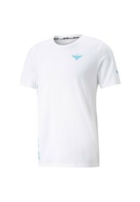 Puma MELO RARE BASKETBALL - T-Shirt print - white/weiß - Zalando.ch