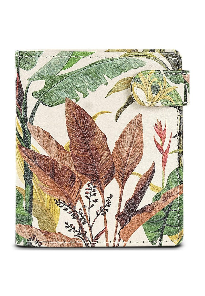 JASLEN AMSTERDAM - Monedero - leaves/blanco - Zalando.es
