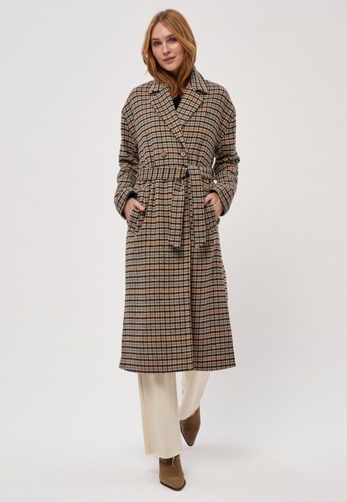 Object OBJKEILY L/S NOOS - Klassinen takki - fossil melange/beige ...