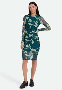 Moves BEALA 3676 - Shift dress - deep teal/teal - Zalando