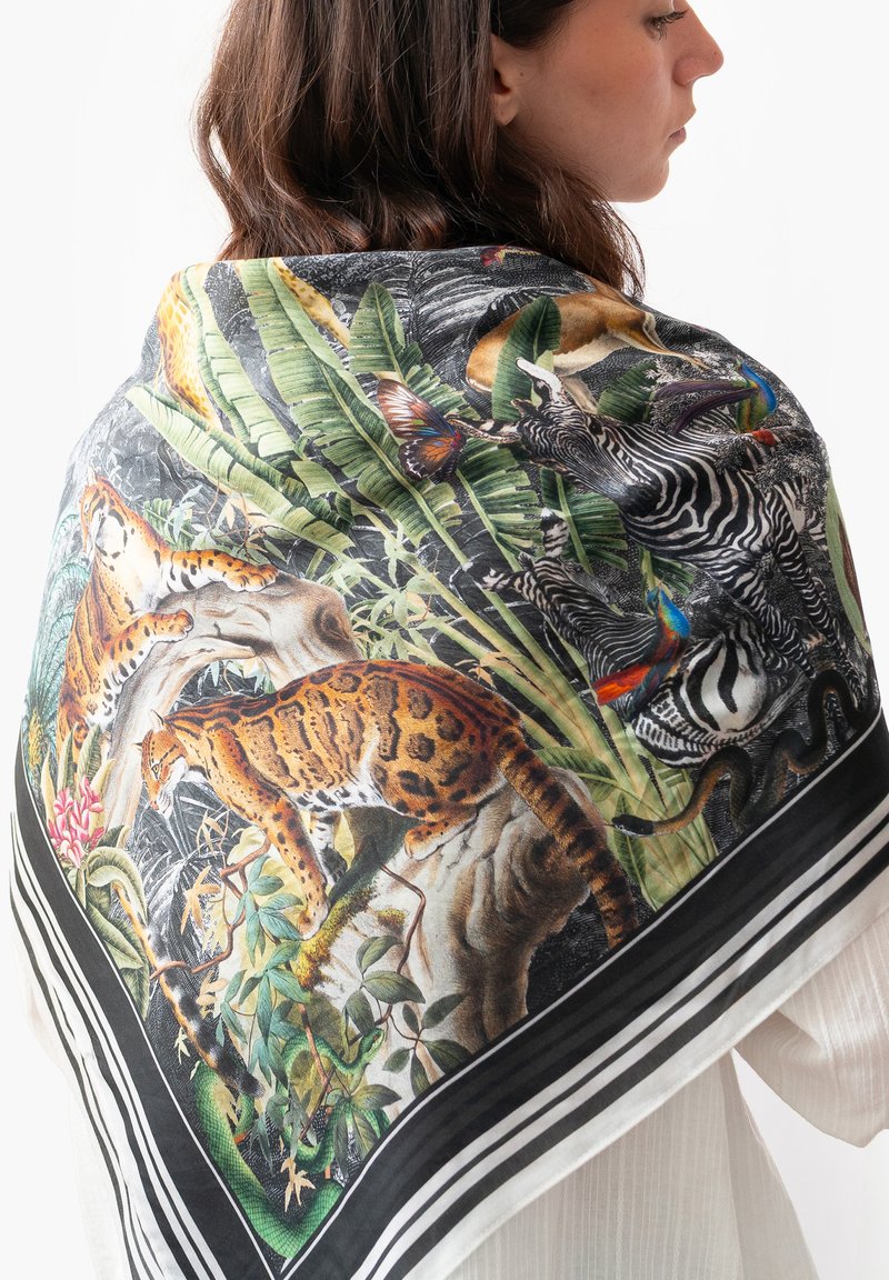 FABLE ENGLAND JUNGLE BOOK LARGE SQUARE - Kaelarätt - multi/hajutatud ...