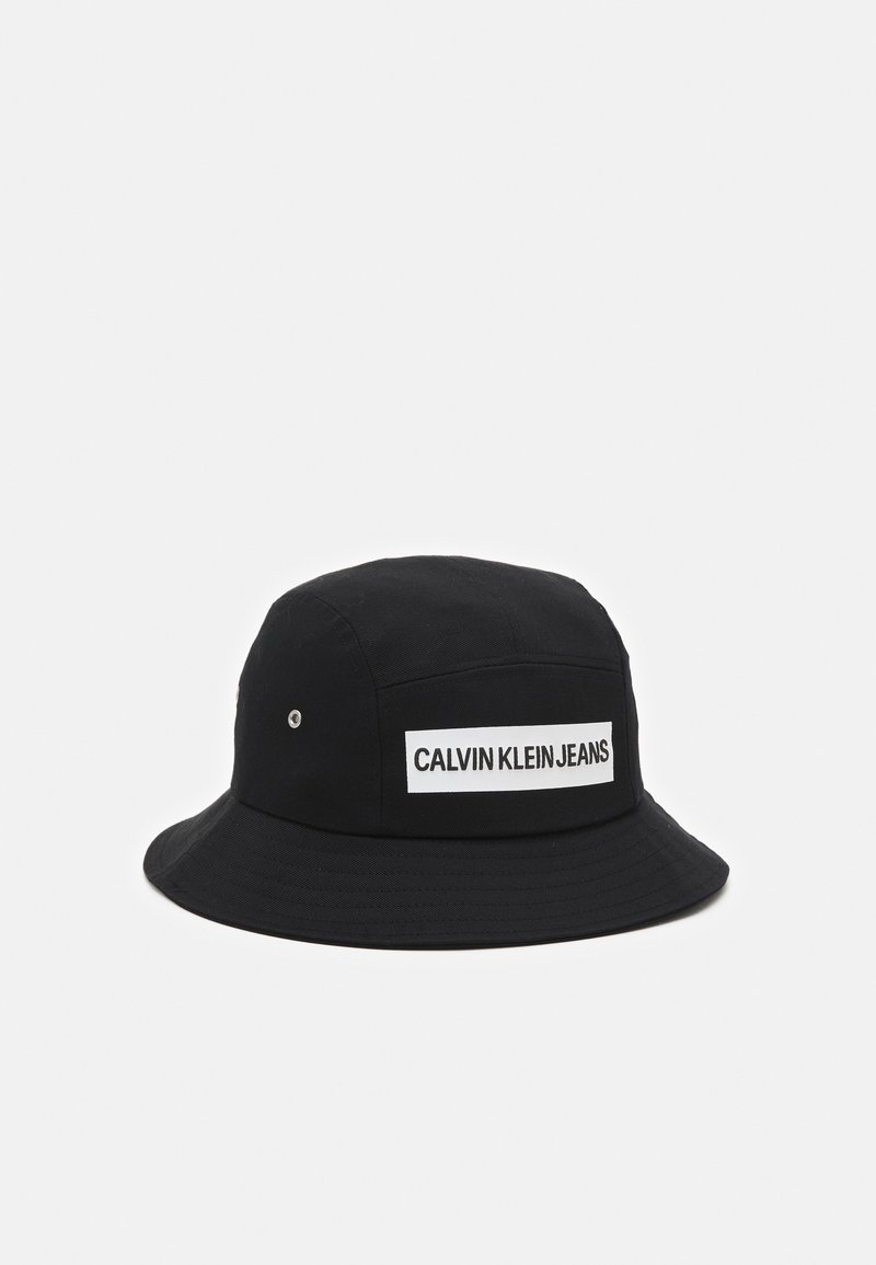 Calvin Klein Jeans BUCKET INSTITUTIONAL UNISEX - Hut - black/schwarz ...