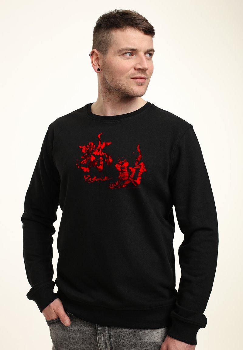 Henry Tiger YASUKE KANJI FACES - Sweatshirt - black/schwarz - Zalando.de