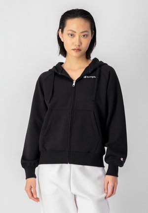 Champion FULL ZIP TAPE - Sweatjacke - black/schwarz - Zalando.de