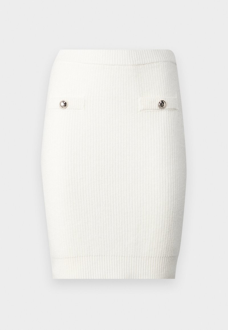 Guess ZYLEE SKIRT - Pencil skirt - cream white/off-white - Zalando.co.uk